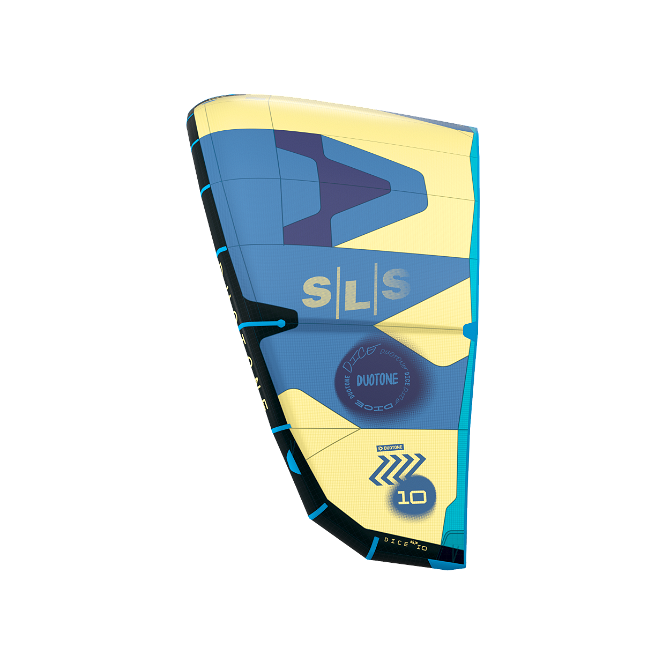Купить DUOTONE Кайт Dice SLS 23 10 m (44230-3012) (ваниль/синий), 2023 ...